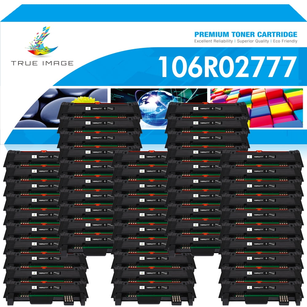 True Image 50-Pack Compatible Toner Cartridge for Xerox 106R02777 Work ...