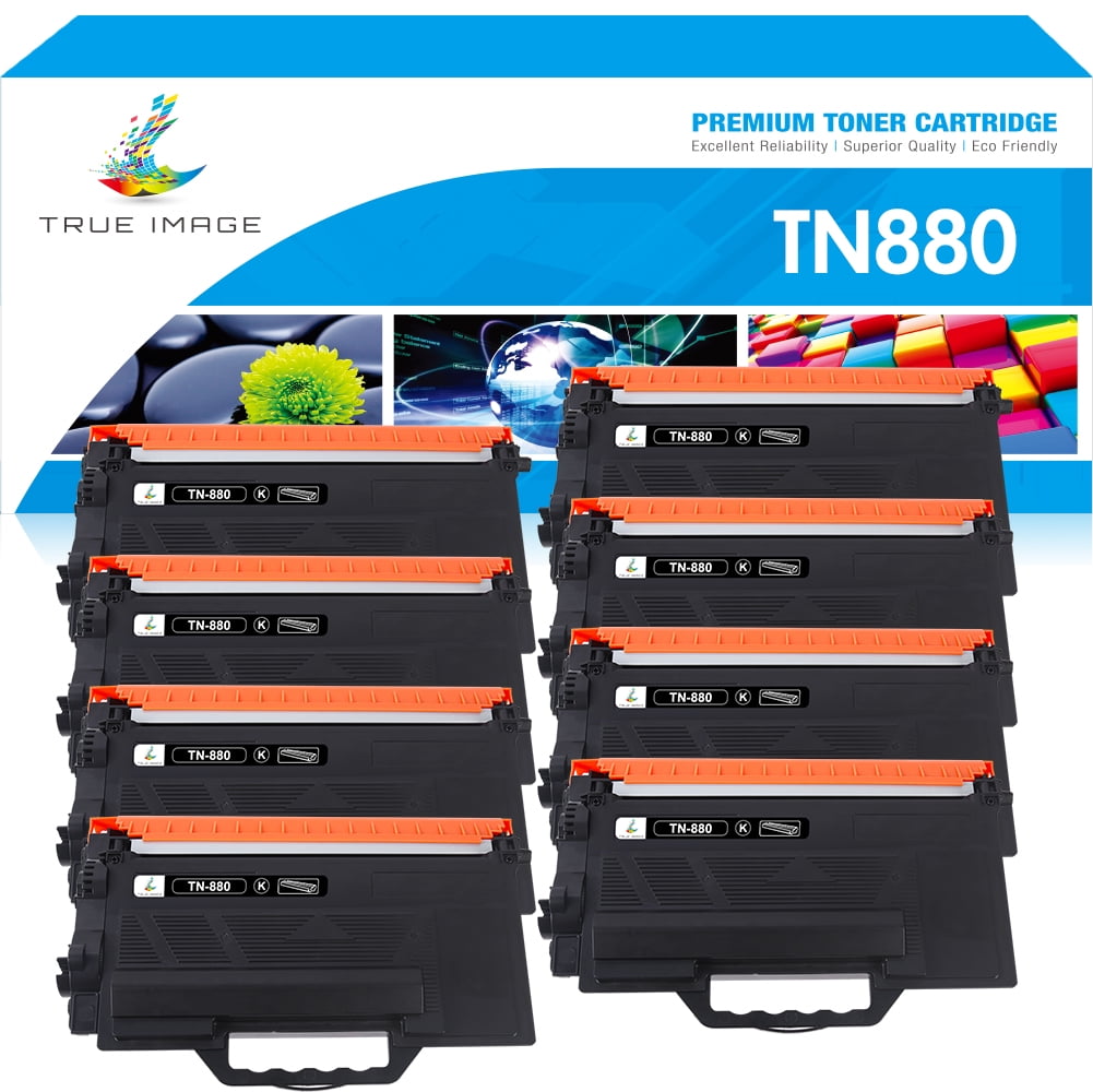 True Image 8-Pack Compatible Toner Cartridge for Brother TN-880 TN880 ...