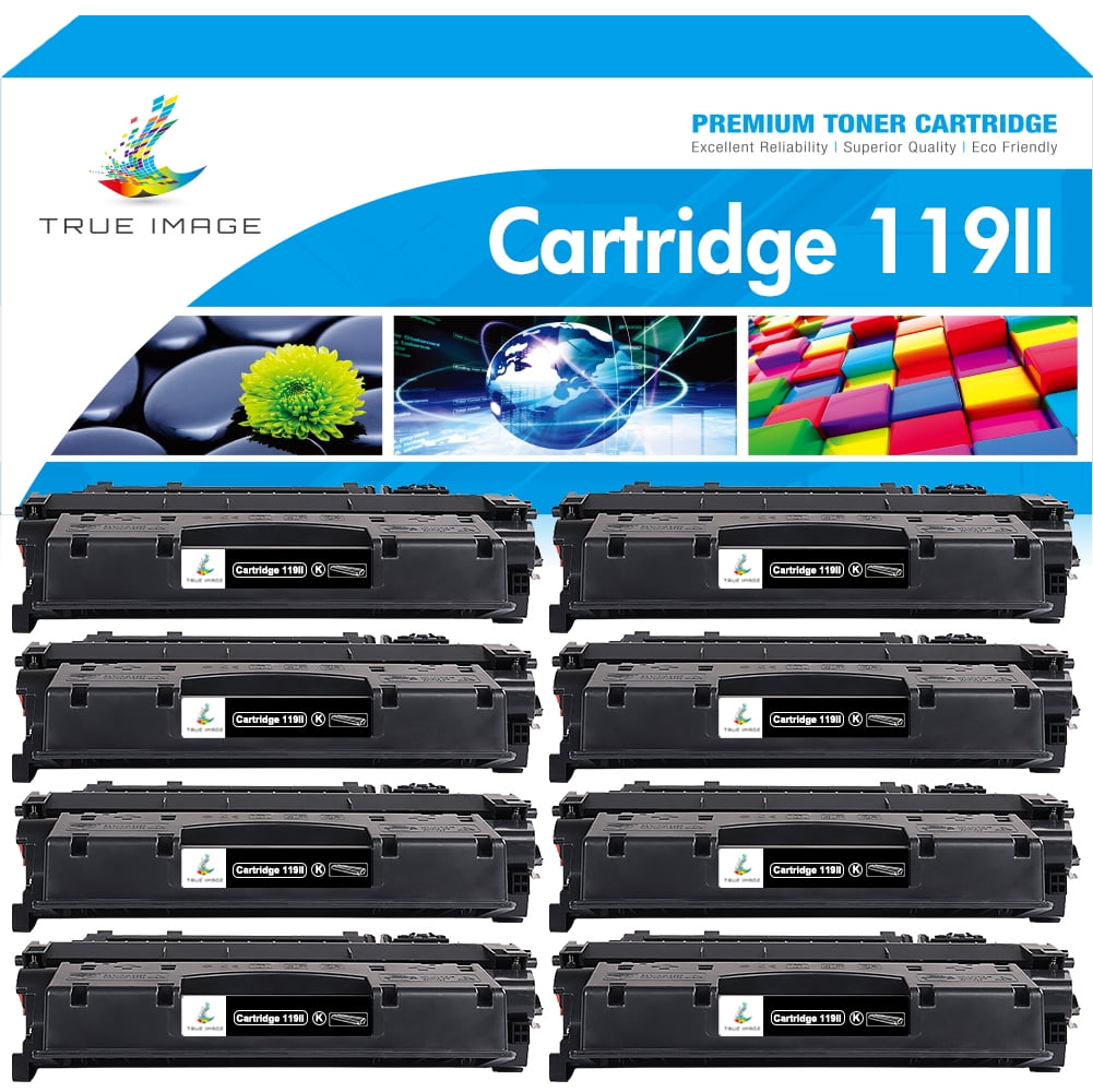 True Image 8-Pack Compatible Toner Cartridge for Canon 119II Work with ...