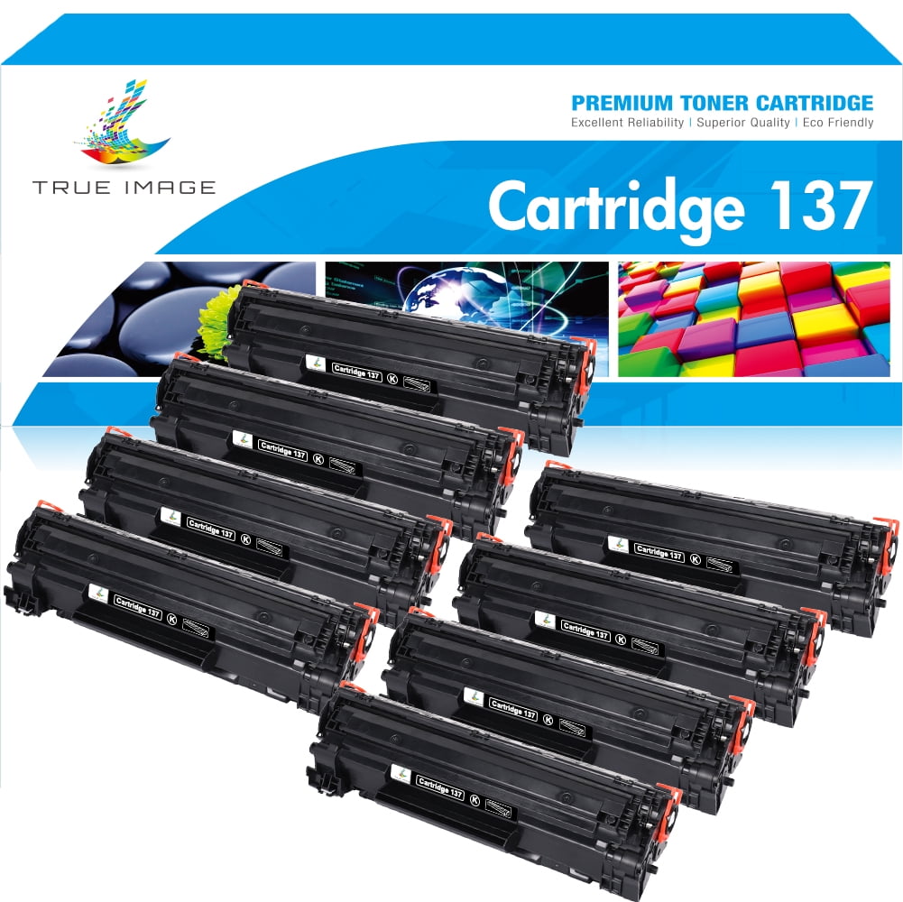 True Image 8-Pack Compatible Toner Cartridge Hign Yeild for Canon 137 ...