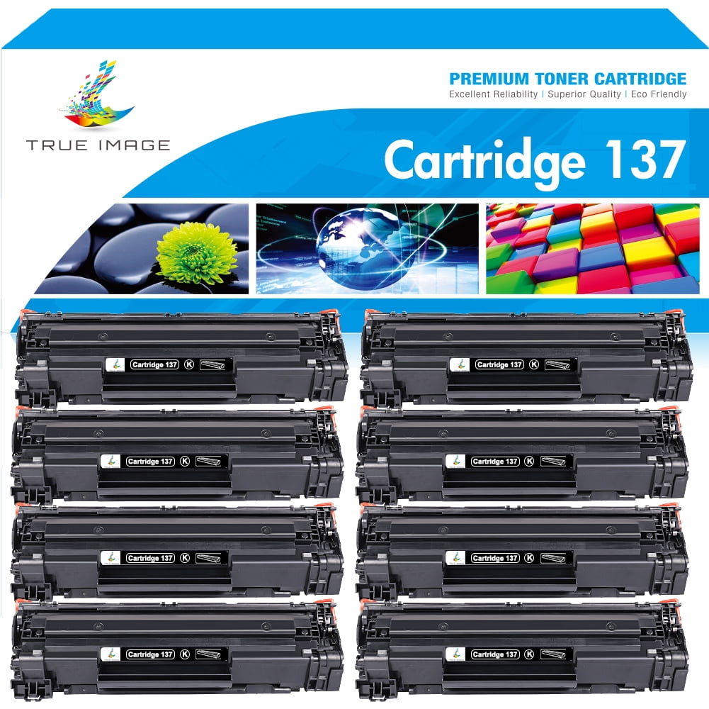 True Image 8-Pack Compatible Toner Cartridge for Canon 137 CRG137 ...