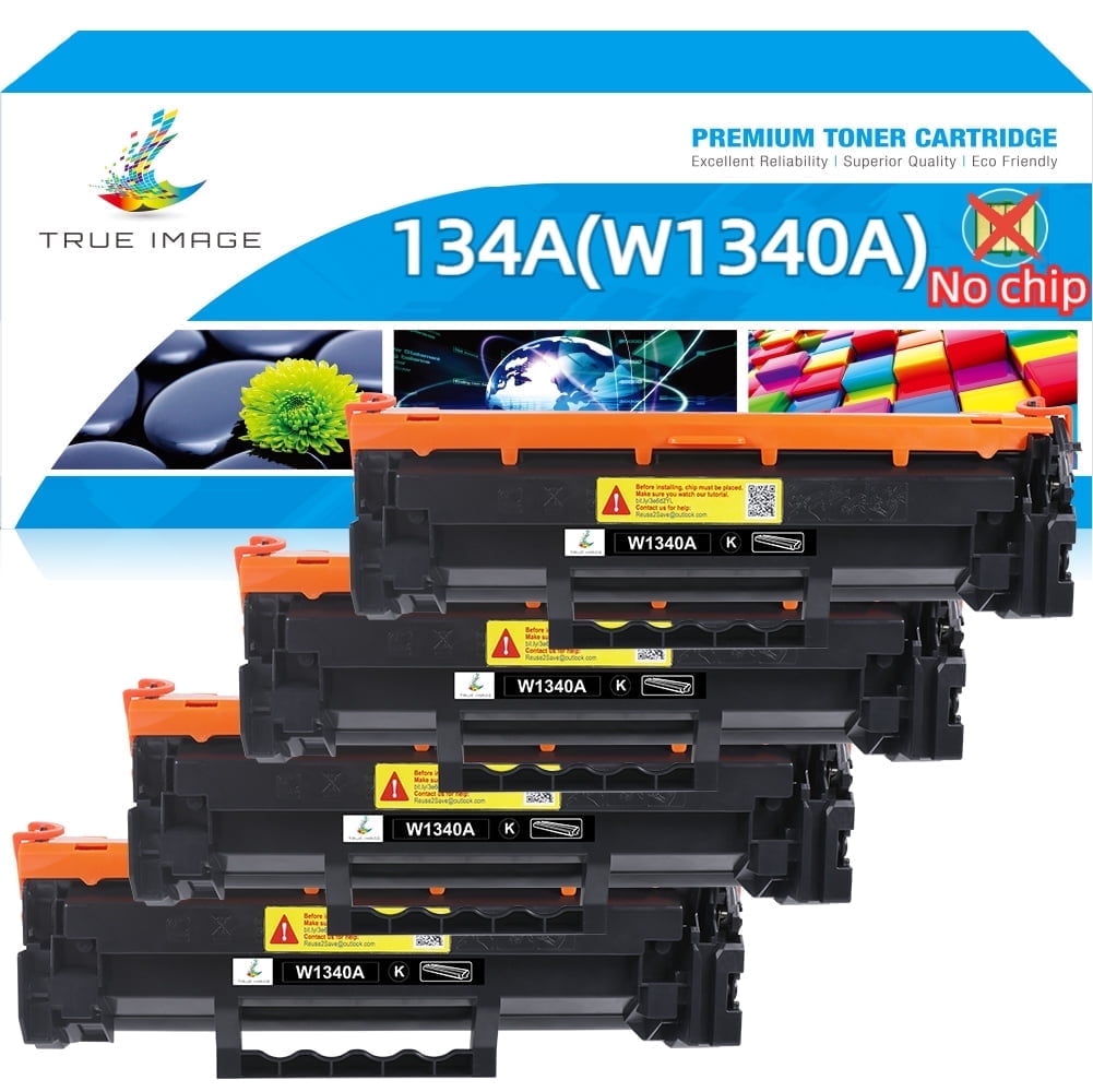 True Image 134A 134X Black Toner Cartridge, Fits HP LaserJet M209dw ...