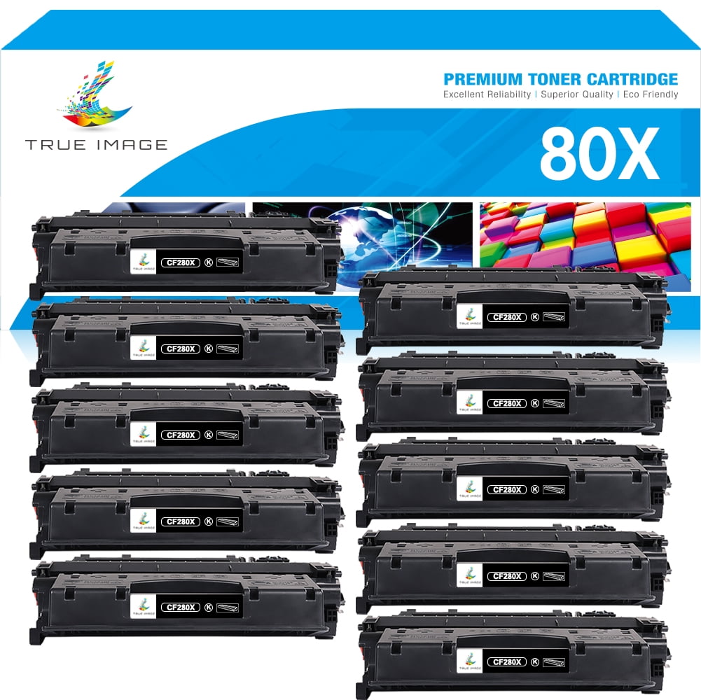 True Image Compatible 80X CF280X Toner Cartridge for HP CF280X 80X ...
