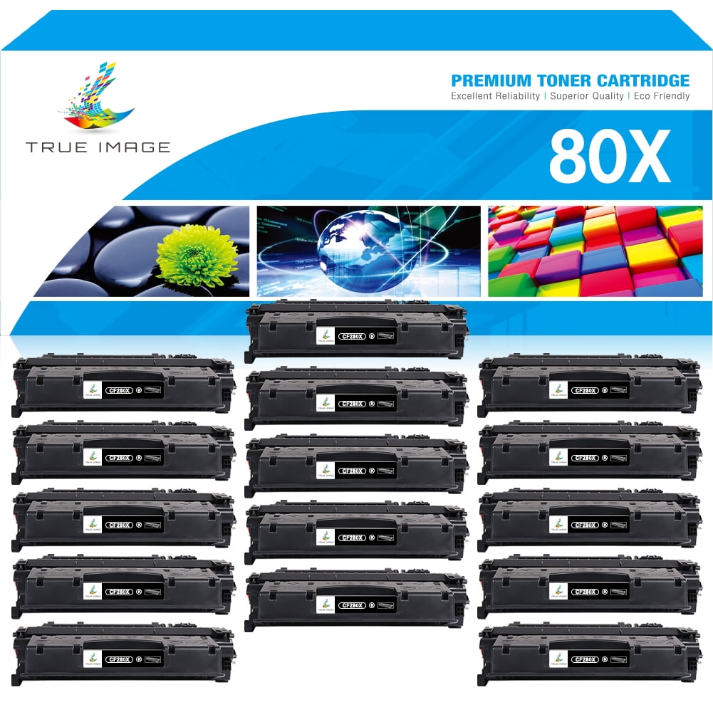 True Image Compatible 80X CF280X Toner Cartridge for HP CF280X 80X ...