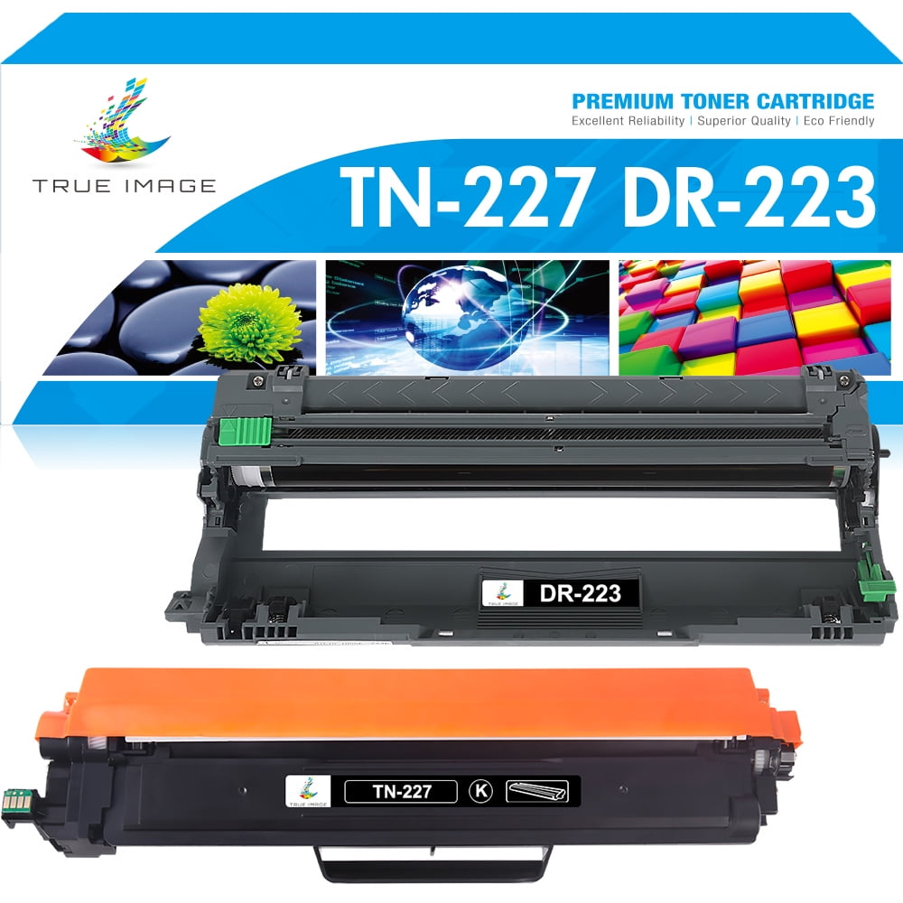 True Image Compatible Toner Cartridge for Brother TN-227 TN227 DR-223CL ...