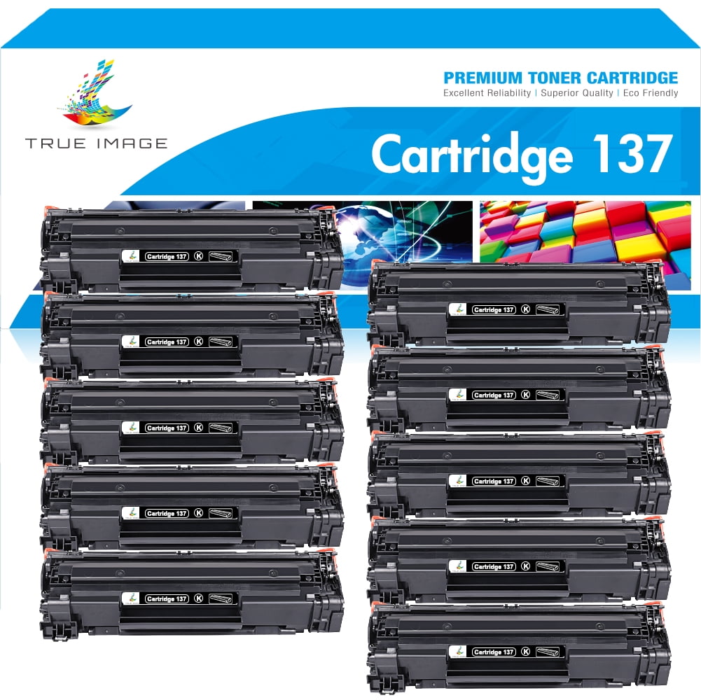 True Image Compatible Toner Cartridge for Canon 137, 10-Pack, Black ...