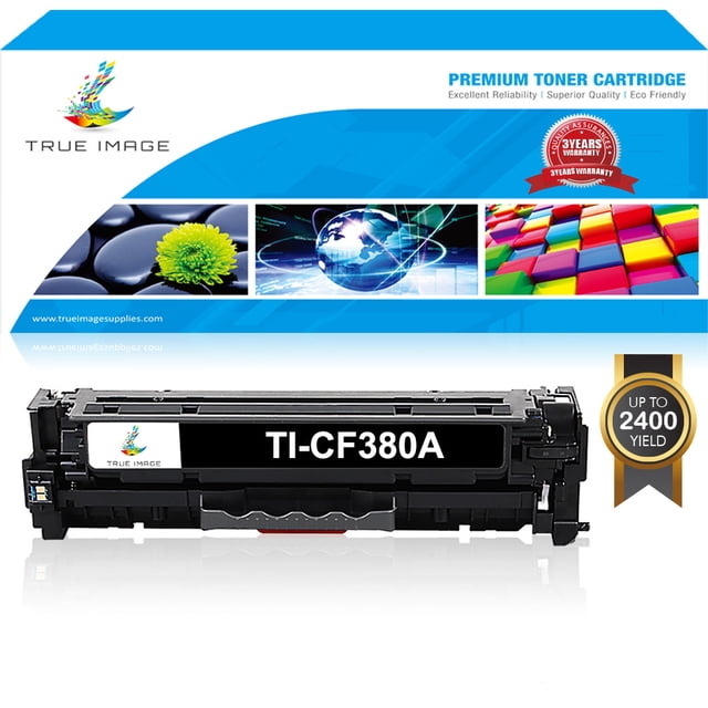 True Image Compatible Toner Cartridge for HP 312A 312X CF380A CF381A ...