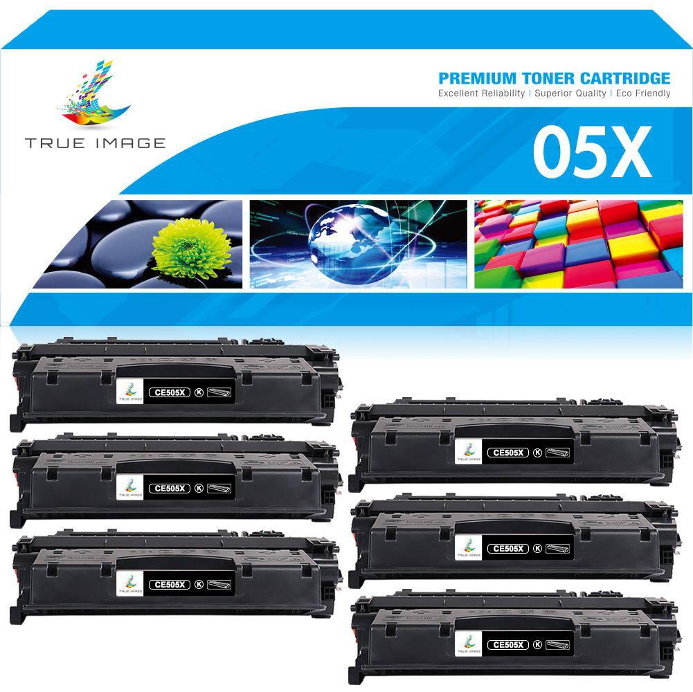 True Image Compatible Toner Cartridge Repalacement for HP CE505X 05X ...