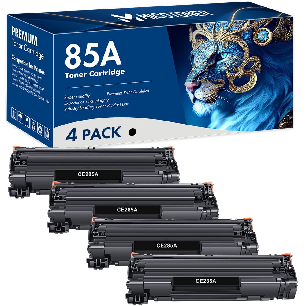 True Image Compatible Toner Cartridge Replacement for HP 85A CE285A ...
