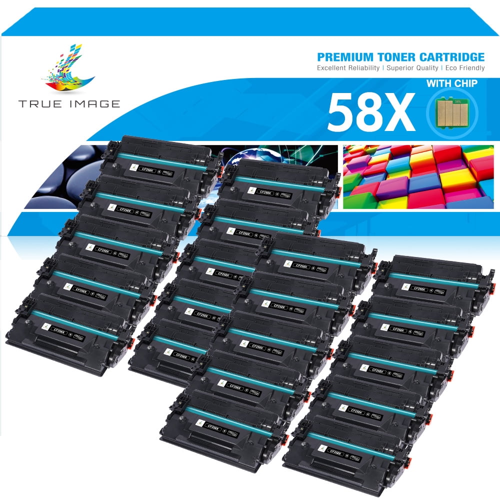 True Image Compatible Toner Cartridge (With Chip) for HP 58X CF258X ...