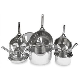 Cuisinart Chef's Classic 11-Piece Induction-Ready Stainless Steel Pot ...