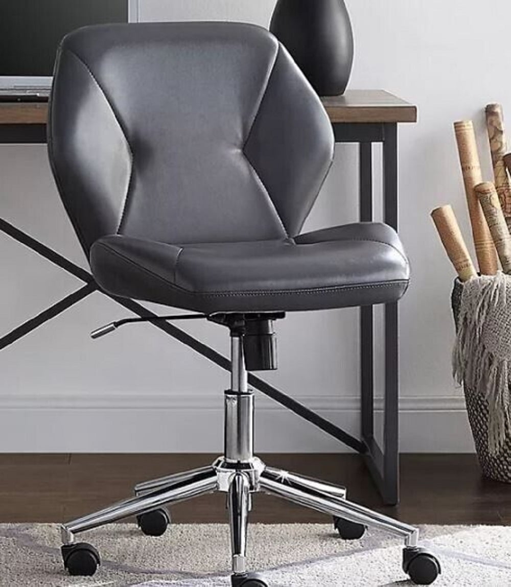 True Innovations Serta Chic Office Fabric Task Chair, Grey - Walmart.com