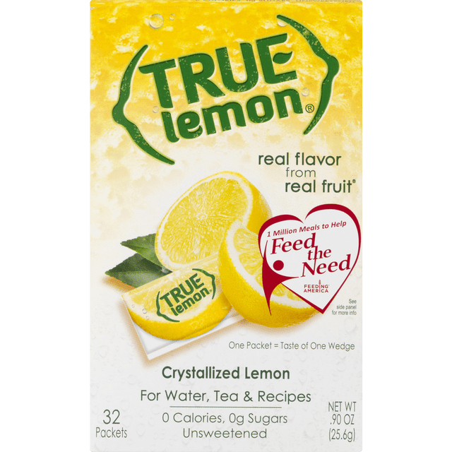 True Lemon Mix 32pk | Drink mixes for food distributors - Walmart ...
