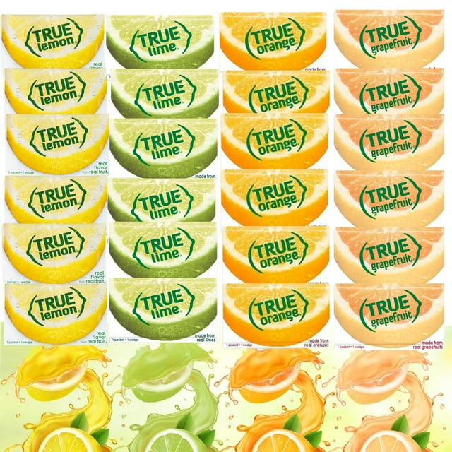 True Lemon, True Lime, STF9 True Orange, True Grapefruit, On-The-Go ...
