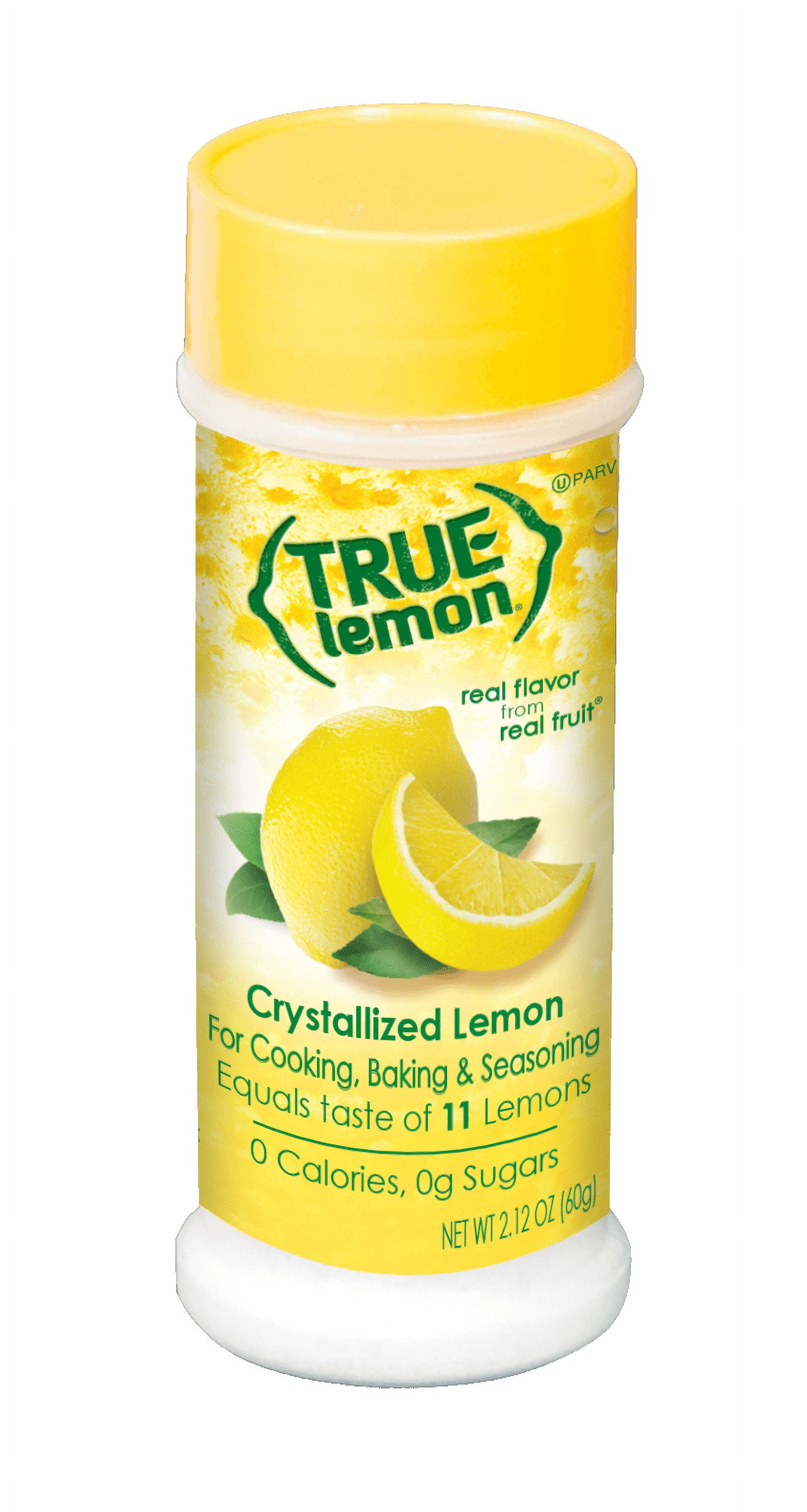 True Lemon Crystallized Lemon Shaker, 2.12oz - Zero Calorie, Sugar-Free ...