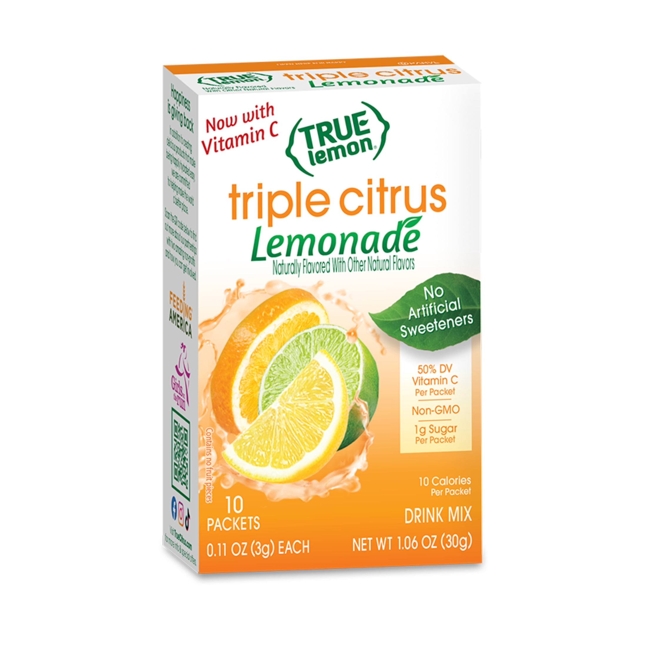 True Lemon Citrus Mix - Drink mix supplies for ecommerce - Walmart ...