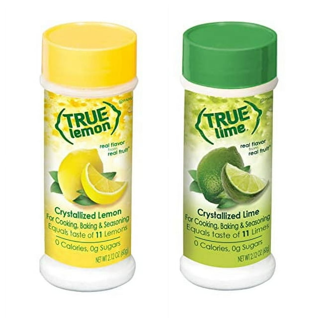 True Lemon Two Pack - Lemon Shaker and Lime Shaker, Powder - Walmart.com