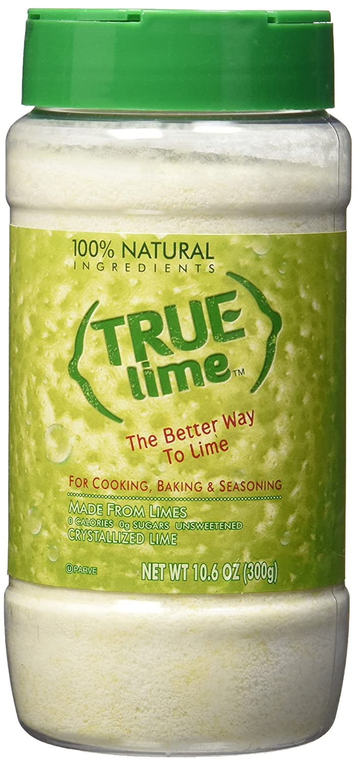 True Citrus, True Lime Crystallized Limes, 10.6 oz Shaker, Unsweetened ...