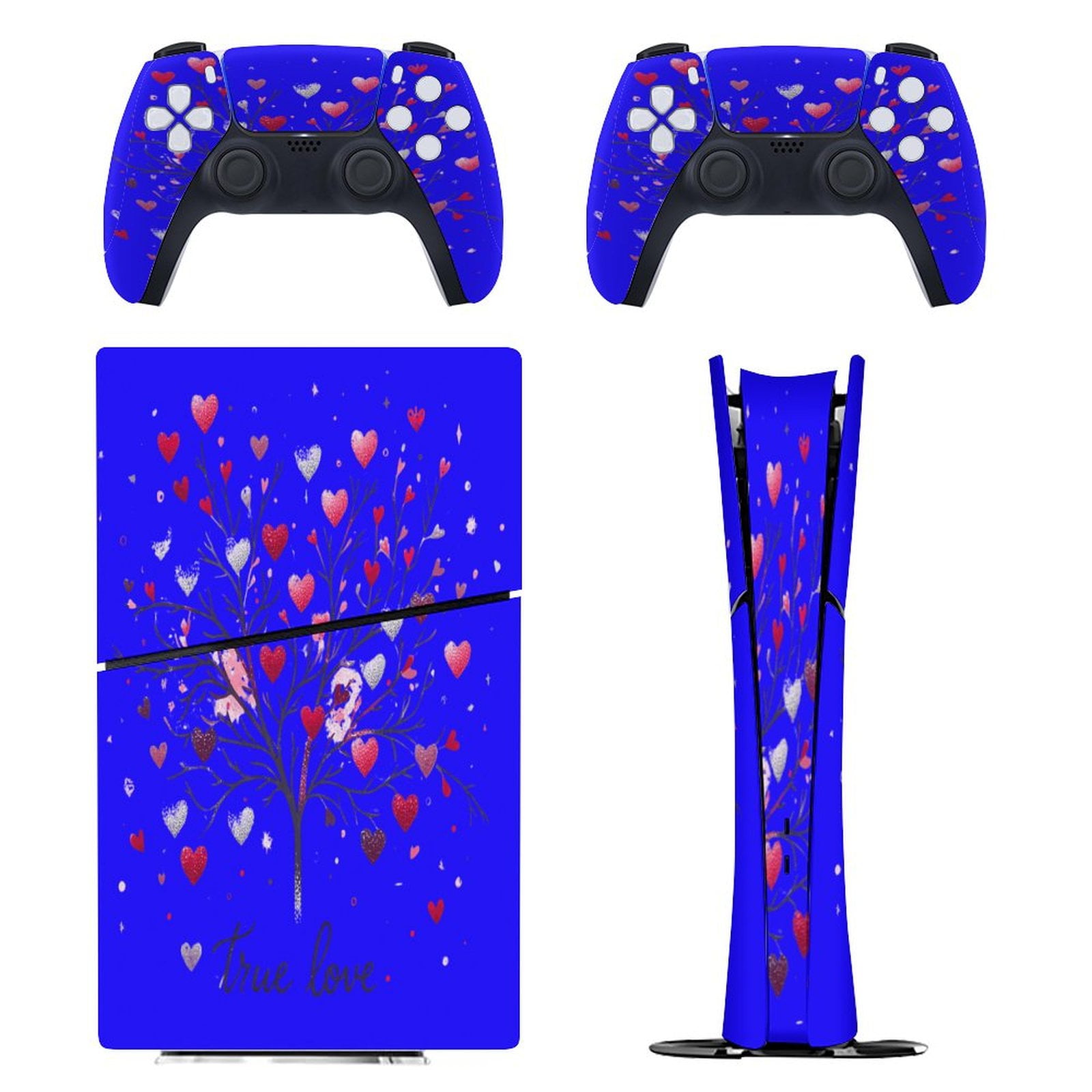 True Love, Love Tree PS5/PS5 Slim Digital Disc Skin Sticker For Console ...