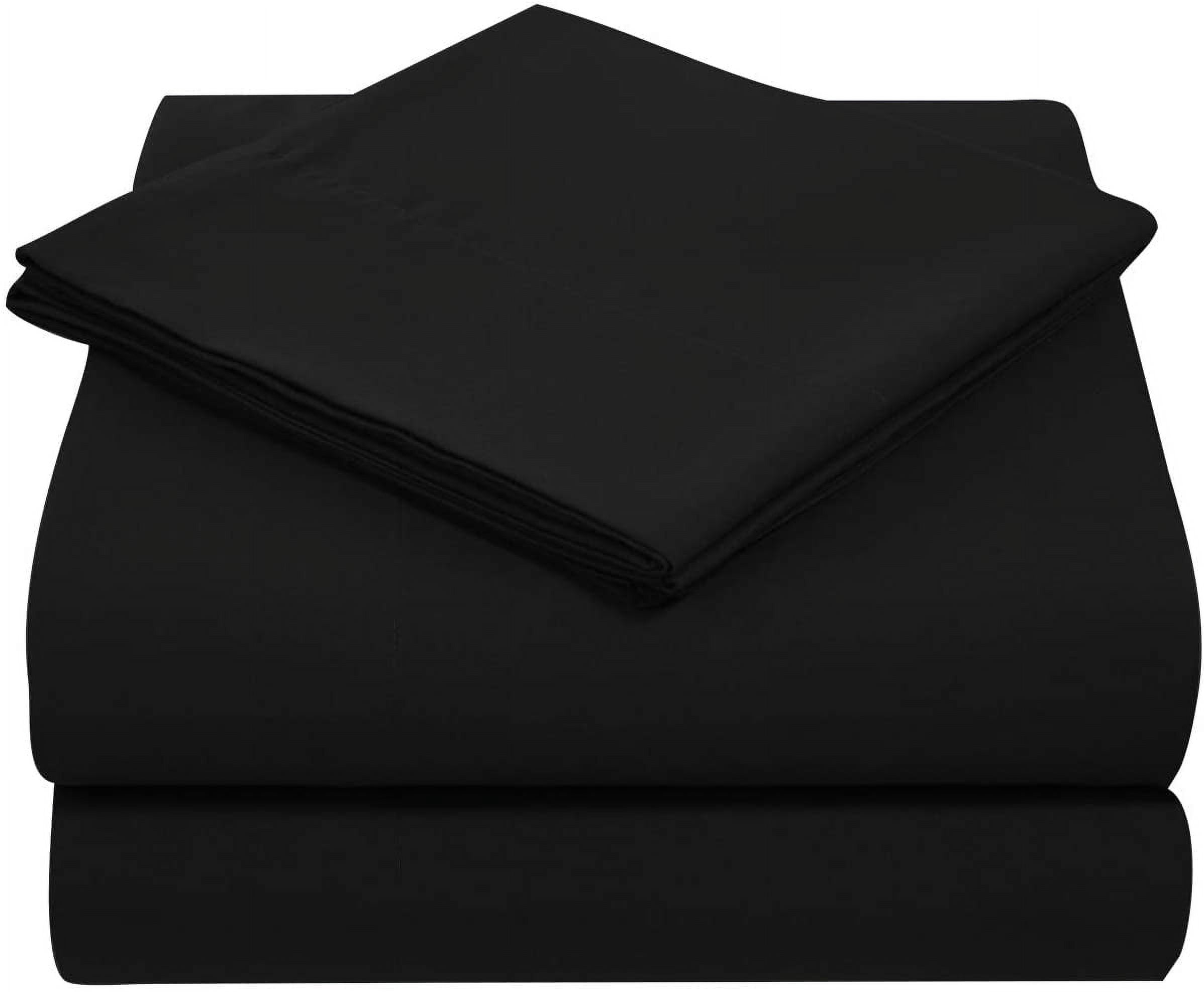 True Luxury Pure Heavy Rich Pima Cotton 4-Piece Bed Sheets Set Queen ...