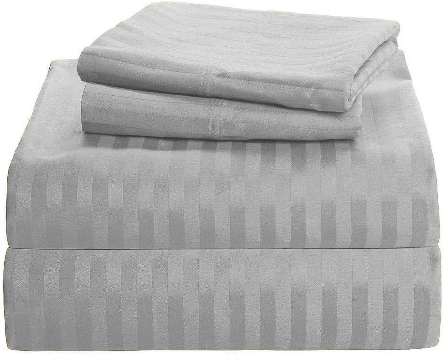True Luxury Pure Heavy Rich Pima Cotton 4-Piece Bed Sheets Set Short ...