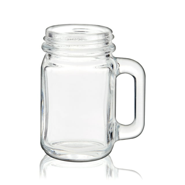 True Mason Jar Shot Glasses Reusable Mini Mason Jar With Handles