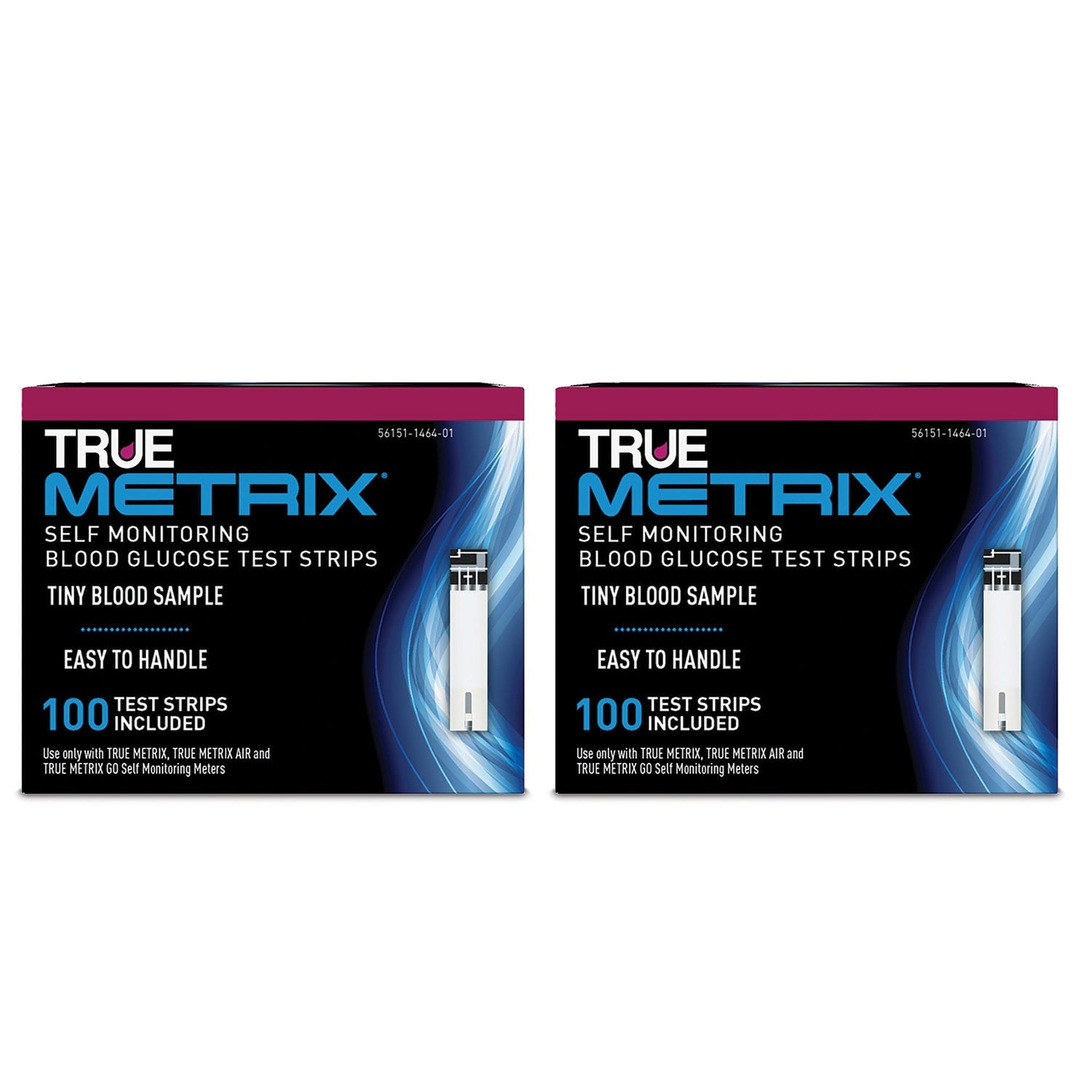 True Matrix Self Monitoring Blood Glucose Test Strips, 100 ct, 2 Pack ...