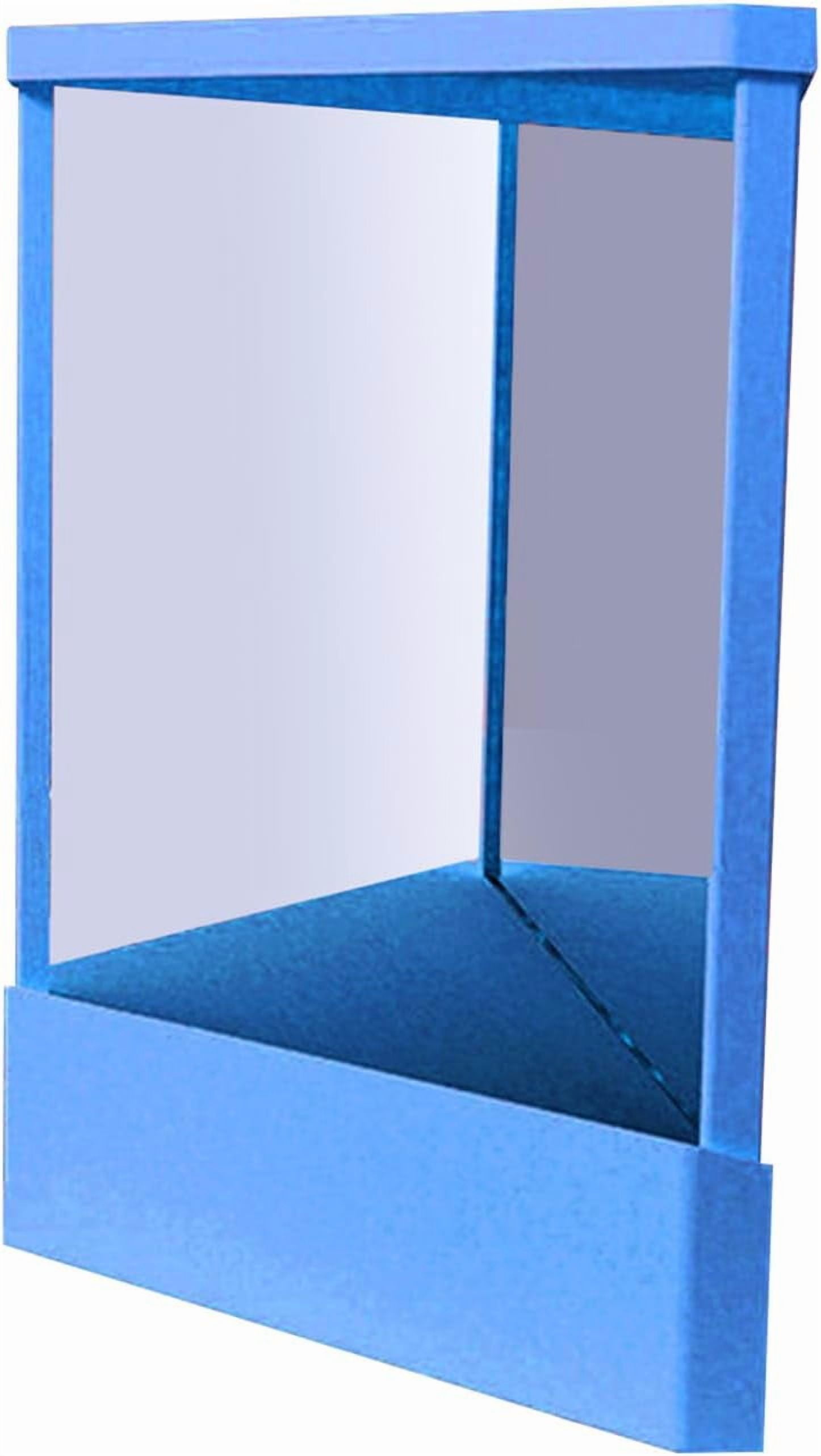 True Mirror Non-Reversing Reflection, Real Image Standing Cosmetic ...
