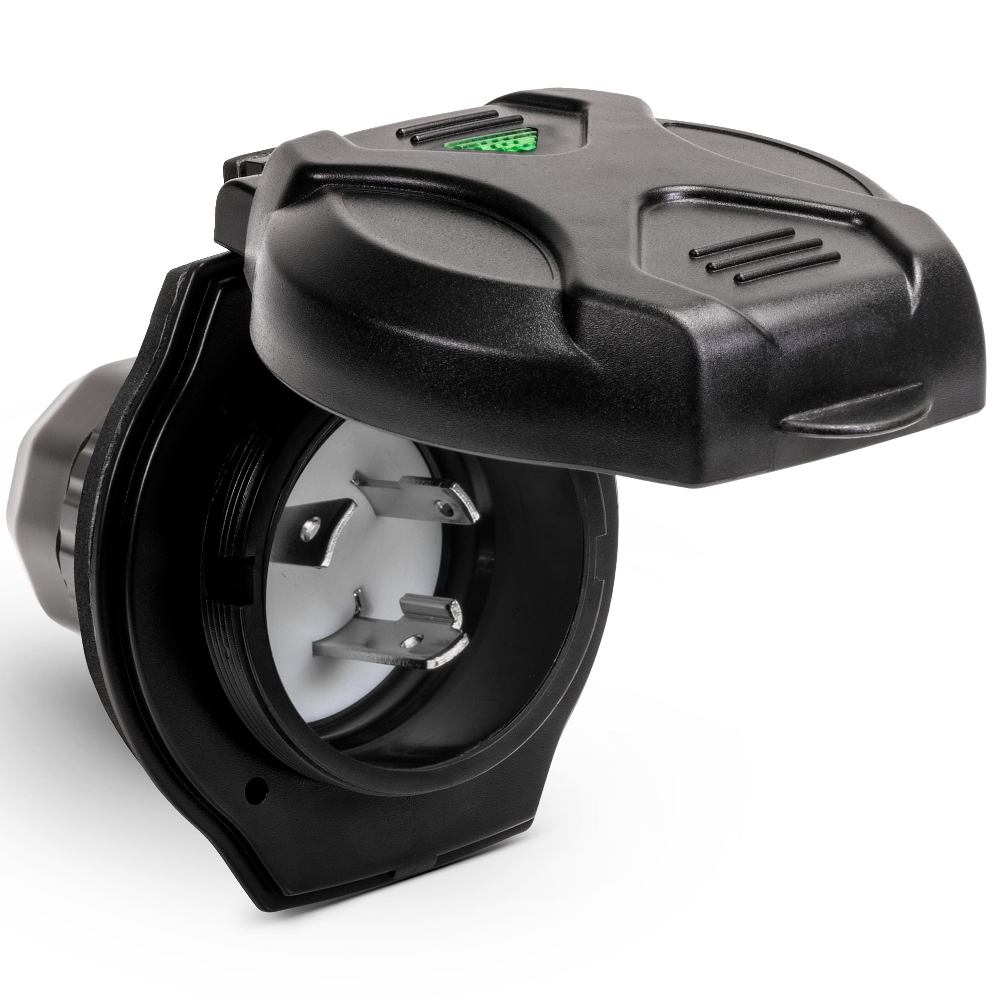 True Mods 30A Inlet Shore Power Supply Receptacle for RV Camper Boat ...