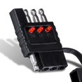 True Mods 4-Way Flat Trailer Wiring Tester [Nickel-Plated Copper ...