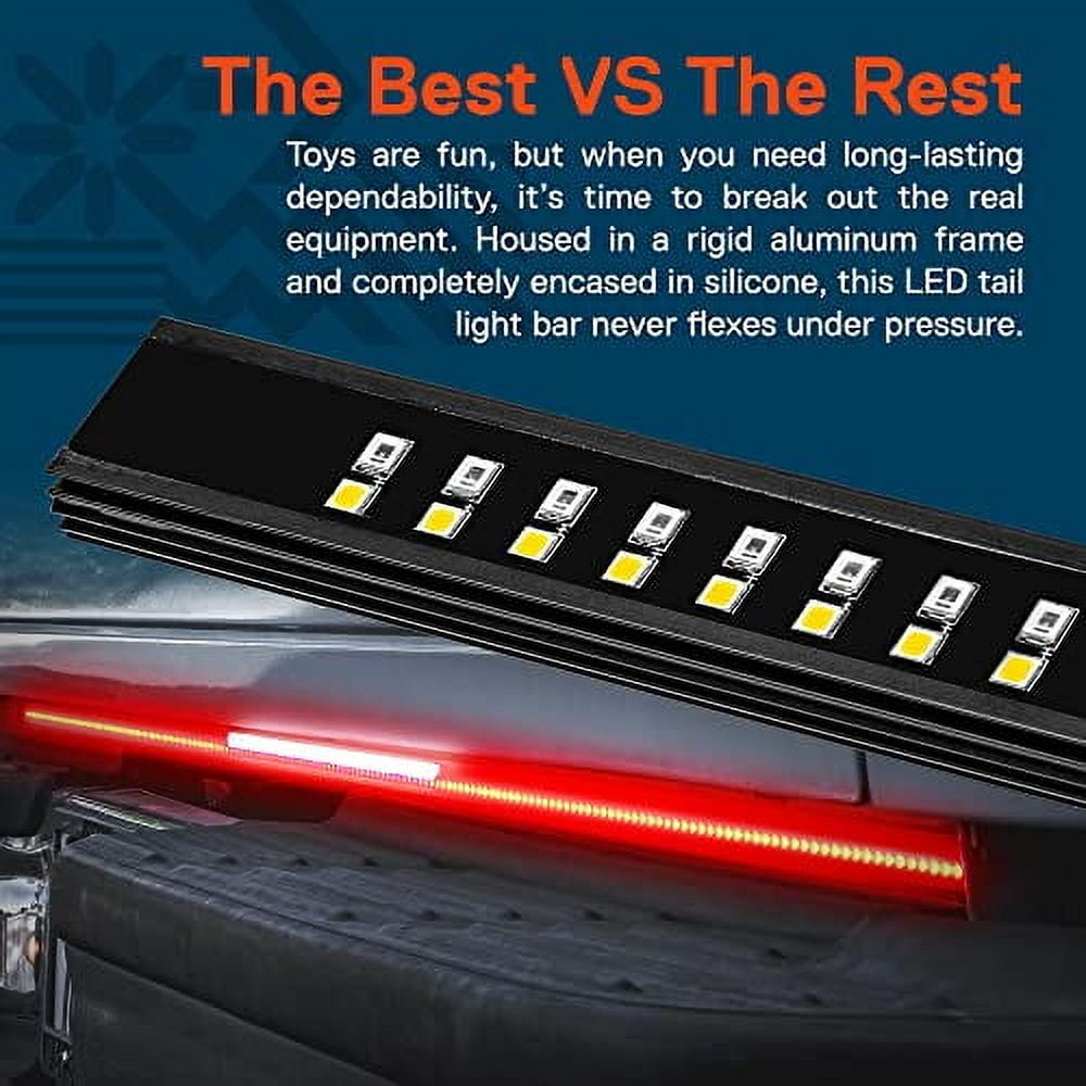 True Mods 49" LED Tailgate Light Bar + Signal Relay Box [Ford F-150 F ...