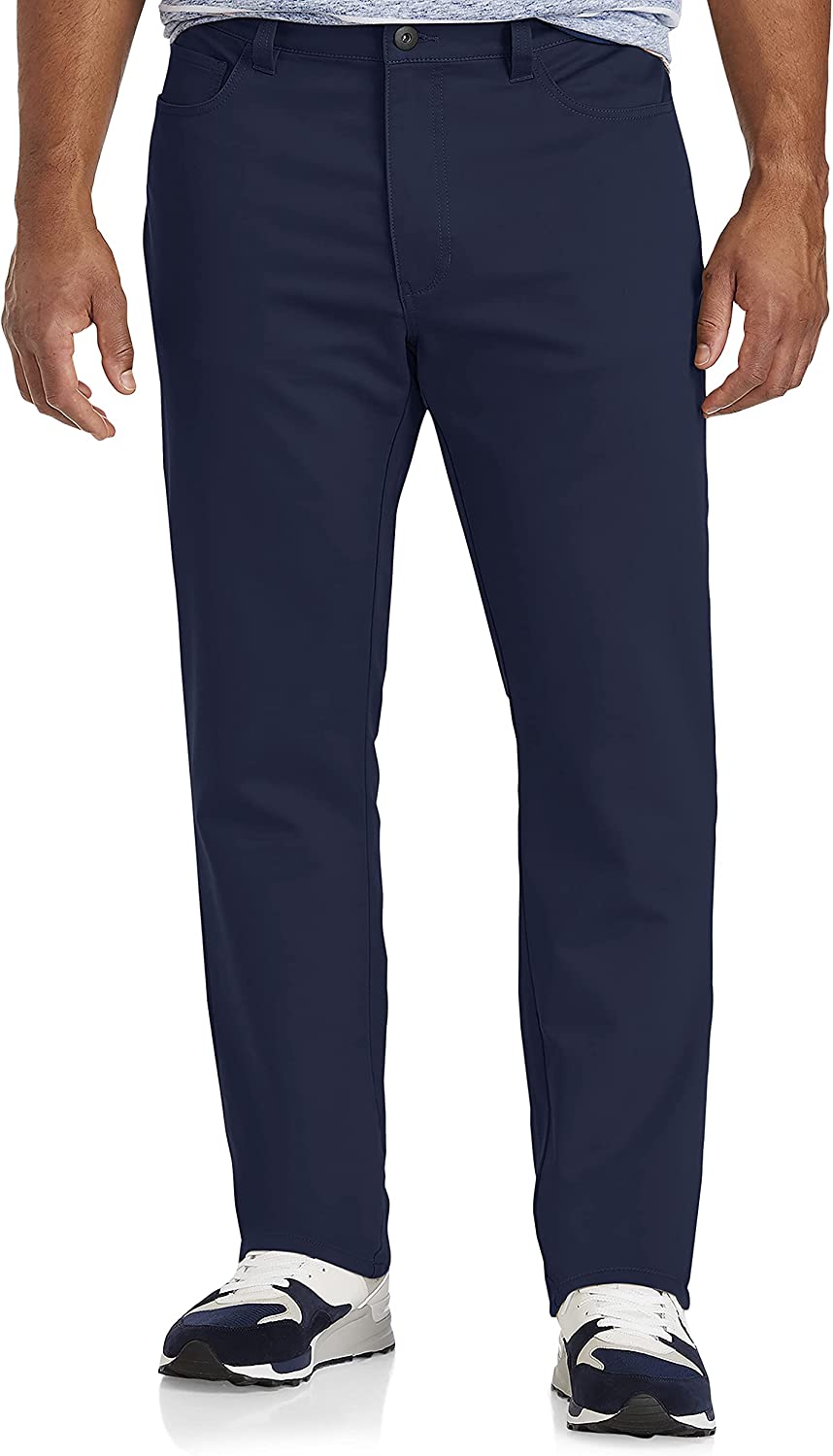 5-Pocket Everyday Stretch Twill Pants Maritime Blue 44 x 32 - Walmart.com