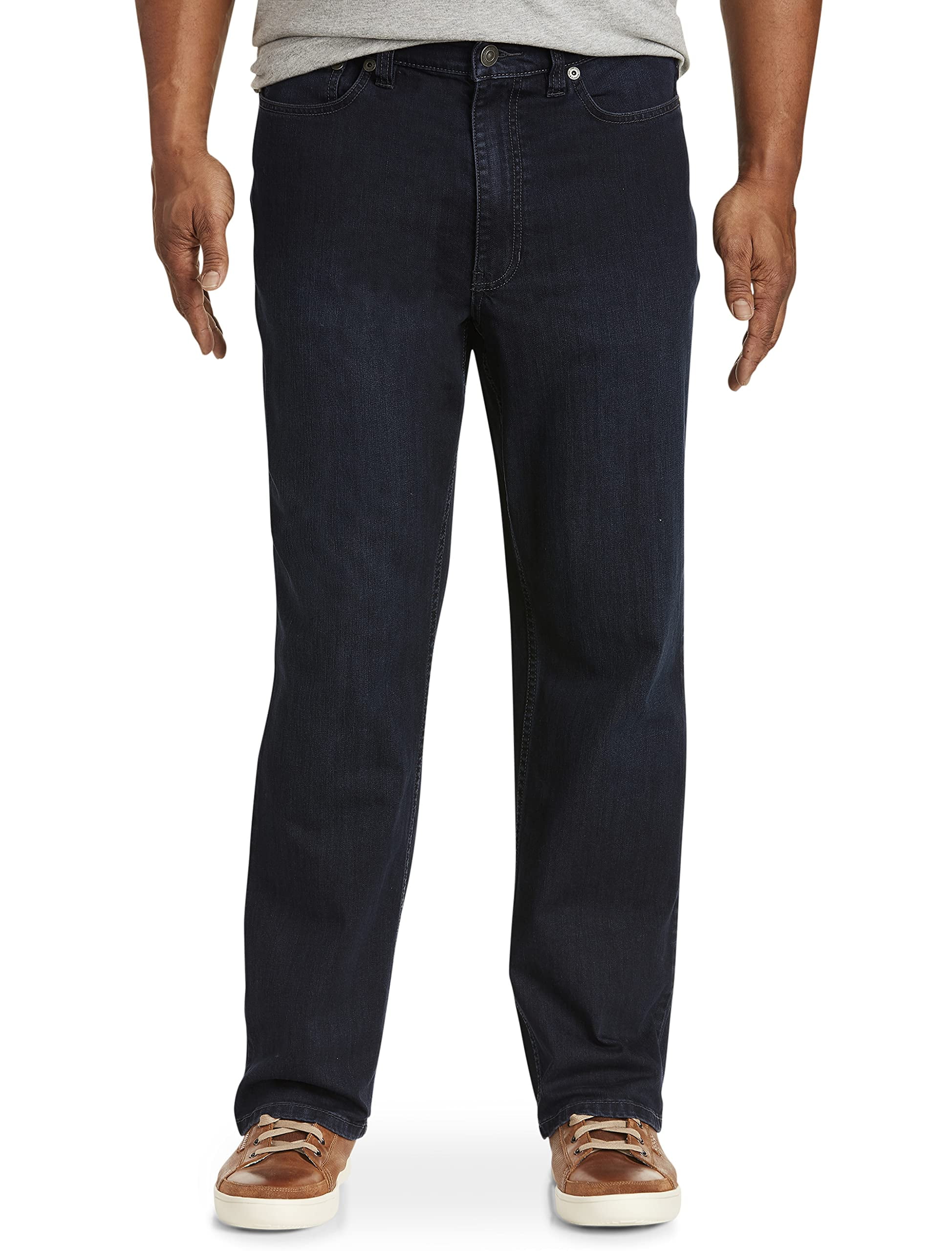 True Nation by DXL Men's Big and Tall Dane Blue Relaxed-Fit Stretch ...