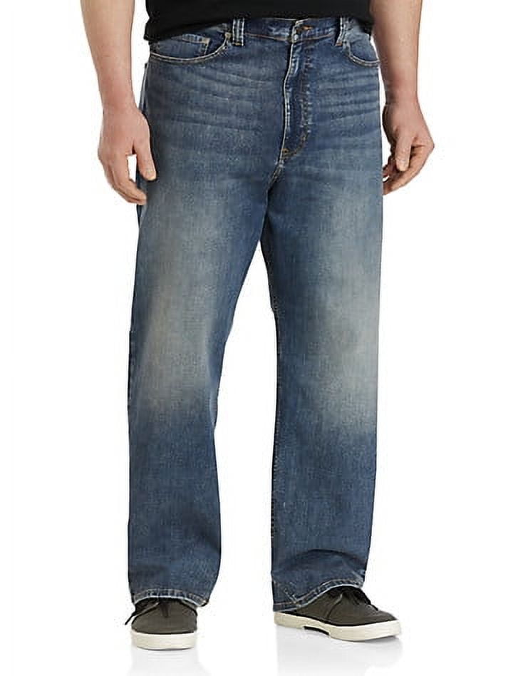 True Nation by DXL Men's Big and Tall Loose Fit Jeans Down And Dirty ...