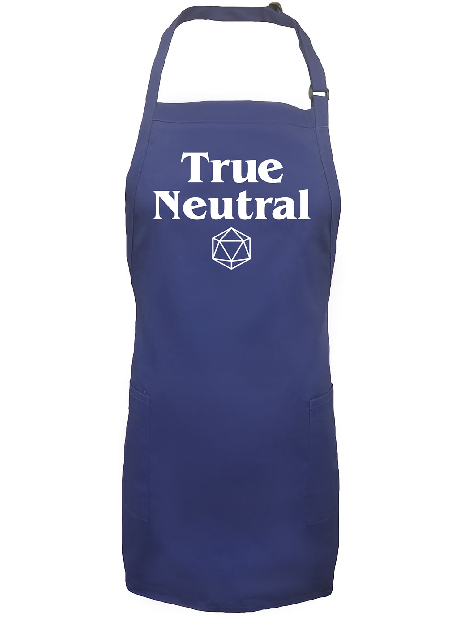 True Neutral Apron with 2 patch pockets - Walmart.com