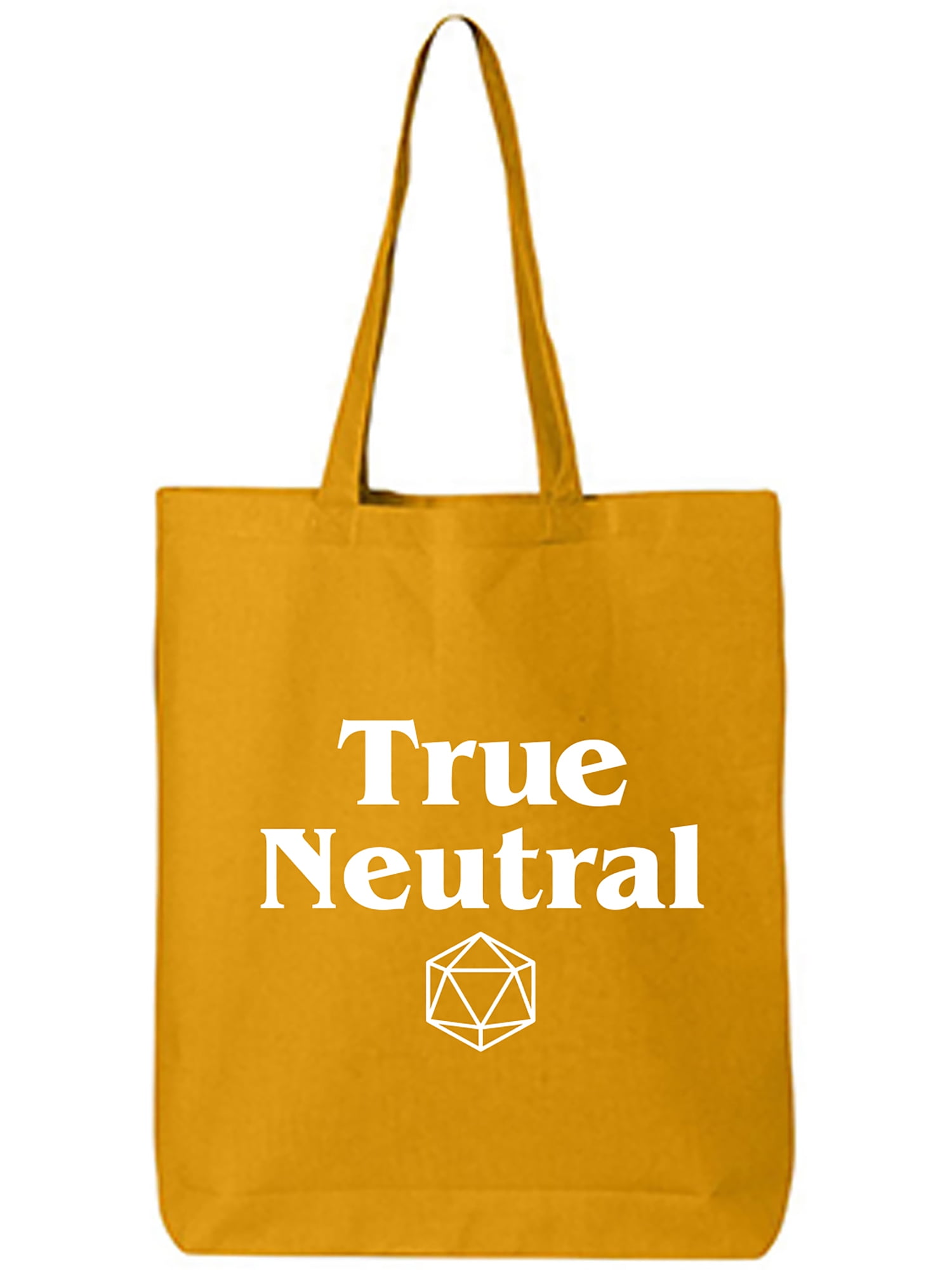 True Neutral Cotton Canvas Tote Bag - Walmart.com