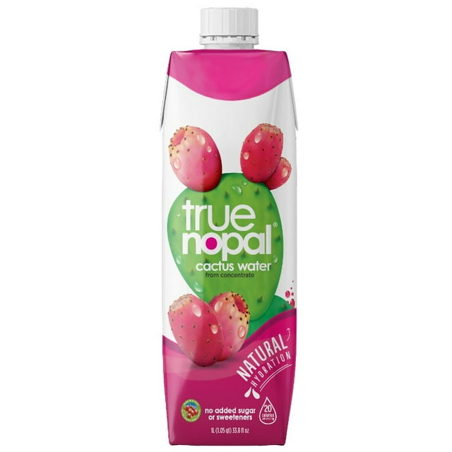 True Nopal, Cactus Water, 33.8 Oz - Walmart.com