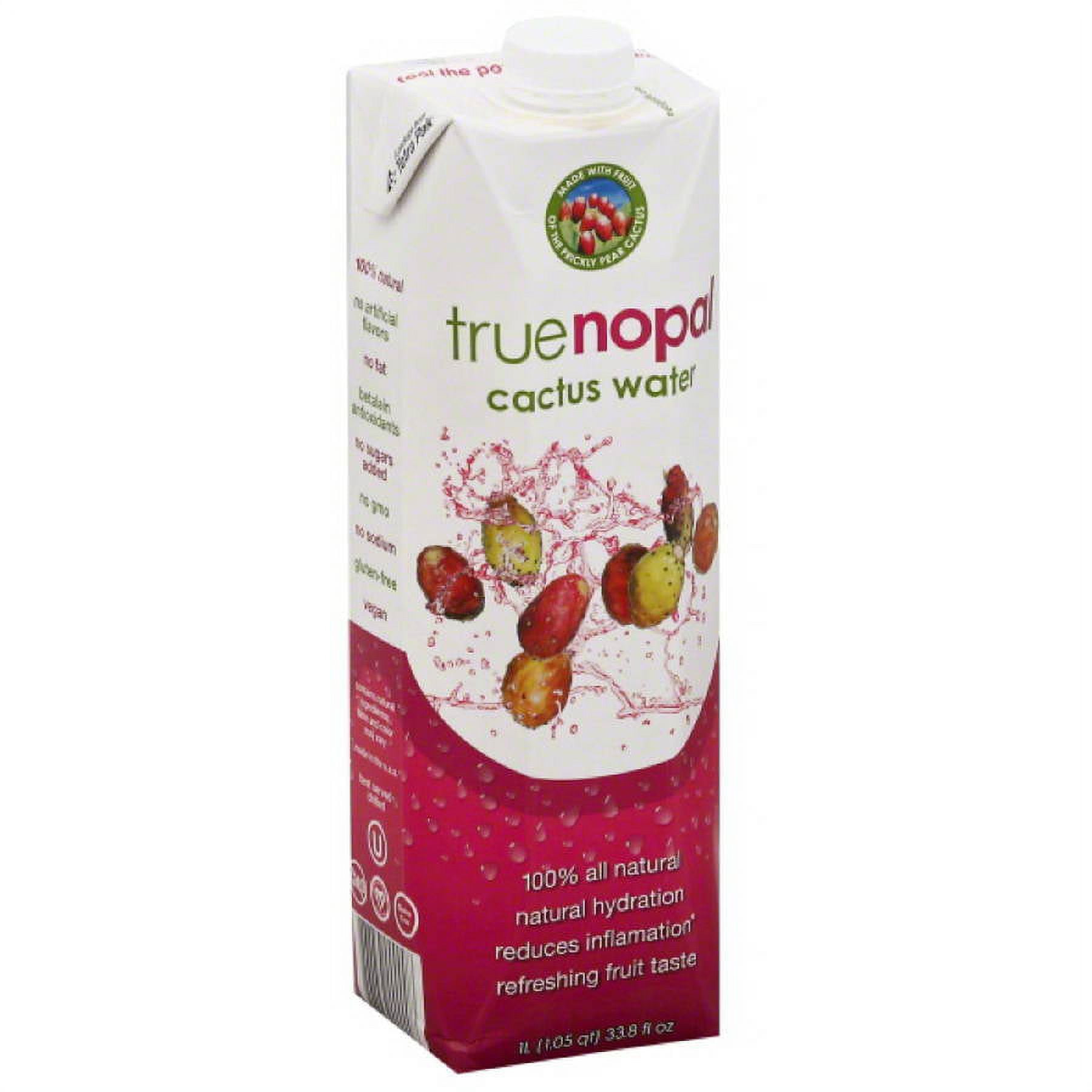 True Nopal Cactus Water, 33.8 fl oz, (Pack of 12) - Walmart.com