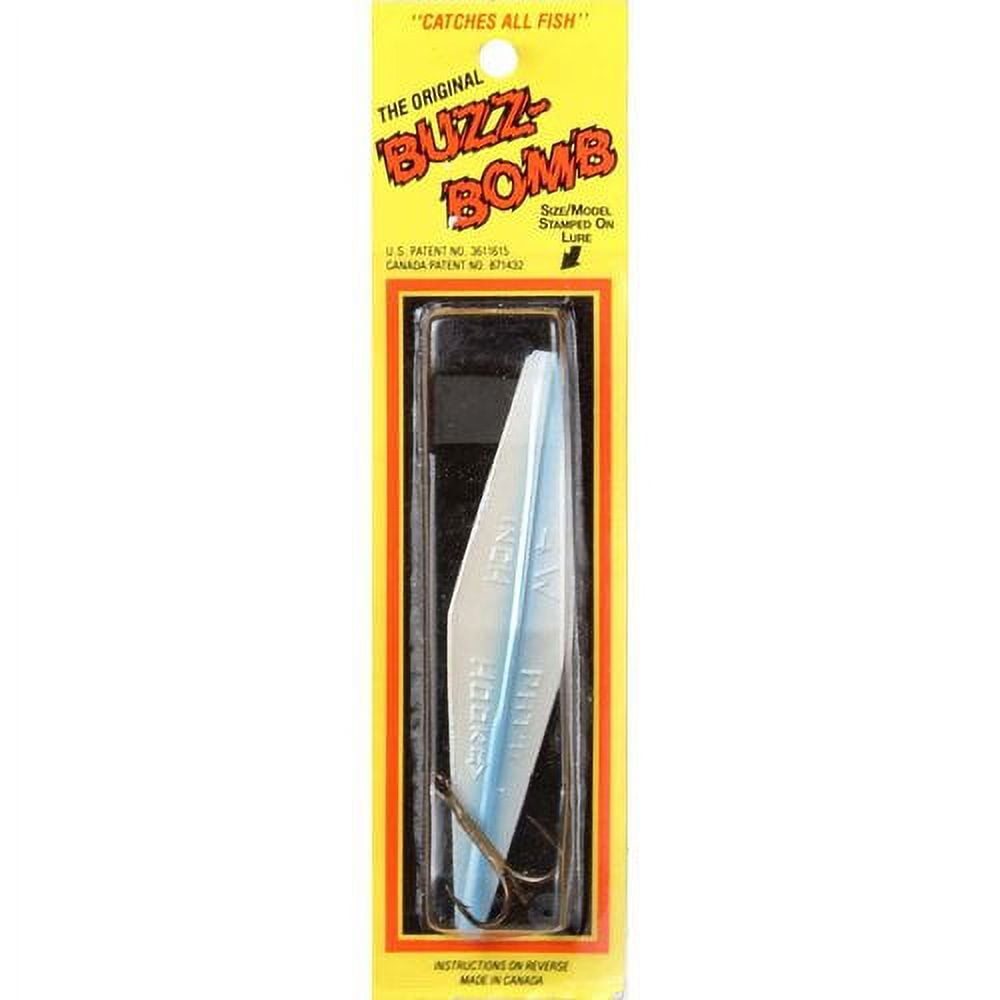 Maurice Sporting Gds Trunor Buzz Bomb Lure 4in Wide Blue Pr - Walmart.com