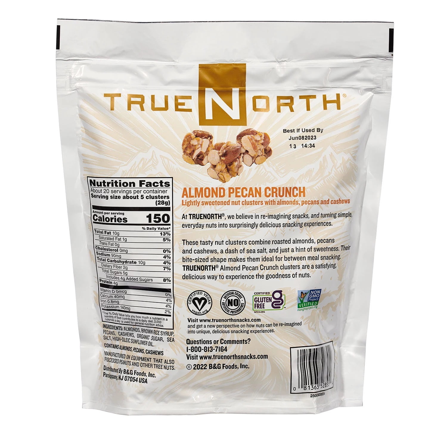 True North Almond Pecan Cashew Clusters (24 oz.) - Walmart.com