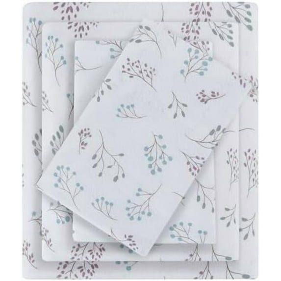 True North by Flannel Sheets Cal King, Cozy 100% Cotton Flannel Bed Sheets, Ultra Soft Sheet Set ...