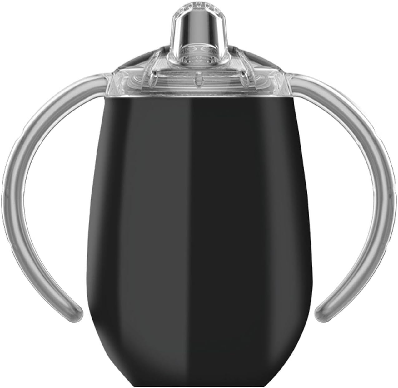 True North Stainless Steel Insulated Sippy Cup, 9 oz (Sport Black ...