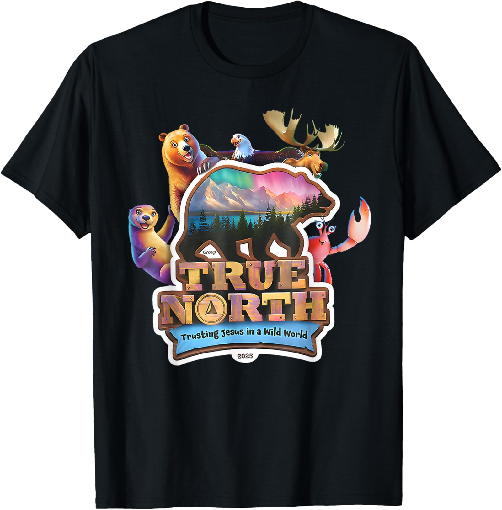 True North VBS 2025 Trusting Jesus Wilderness Christian T-Shirt ...