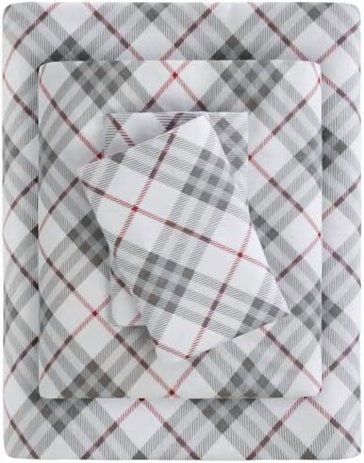 True North by Cozy Flannel Warm 100% Cotton Sheet - Novelty Print ...