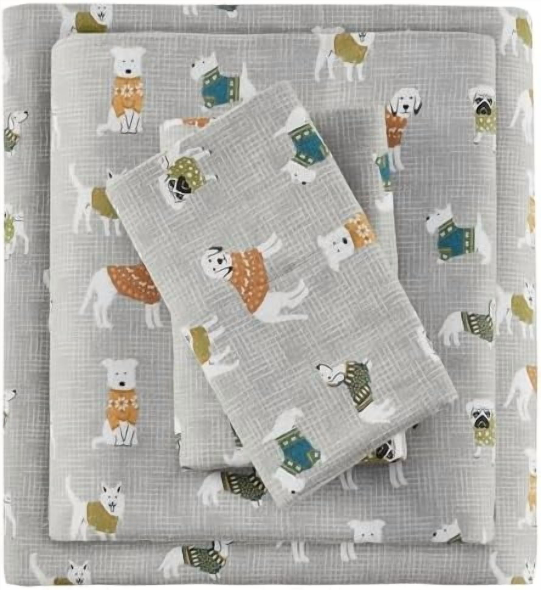 True North by Cozy Flannel Warm 100% Cotton Sheet - Novelty Print ...