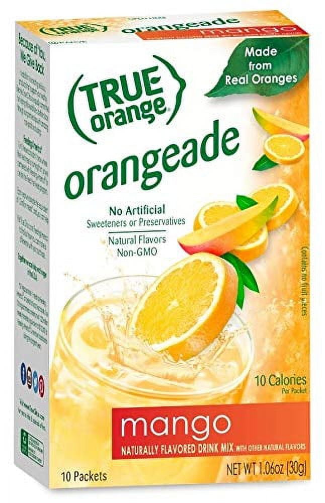 True Orange, Mango Orange Drink Mix, 10-count (Pack of 4) - Walmart.com