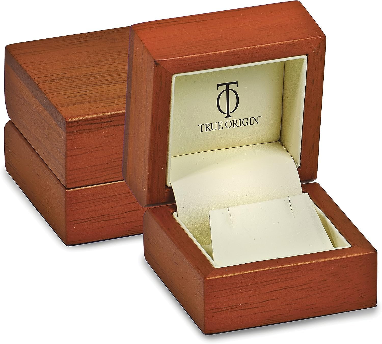 True Origin 14K Yellow Gold 1 carat Lab Grown Diamond VS/SI D E F ...