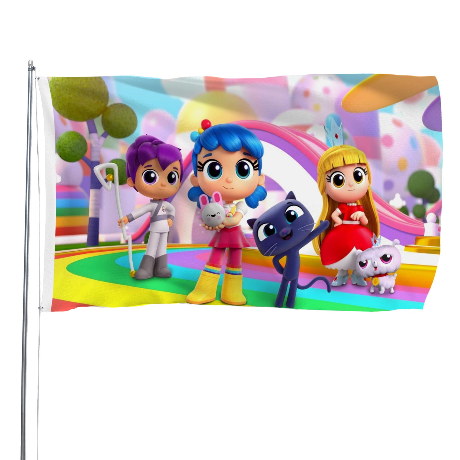 True and the Rainbow Kingdom-themed Printed Flag Perfect gift for fans ...