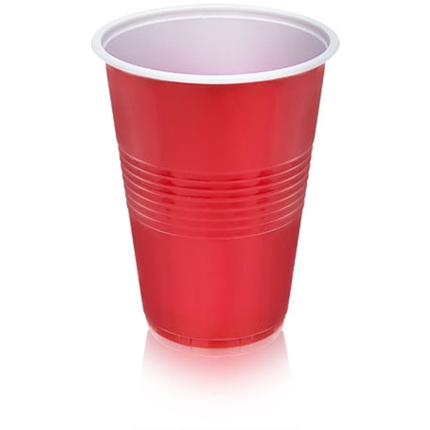 True Plastic Party Cups for Beers, Wines, Cocktails, 16oz Set of 100 ...