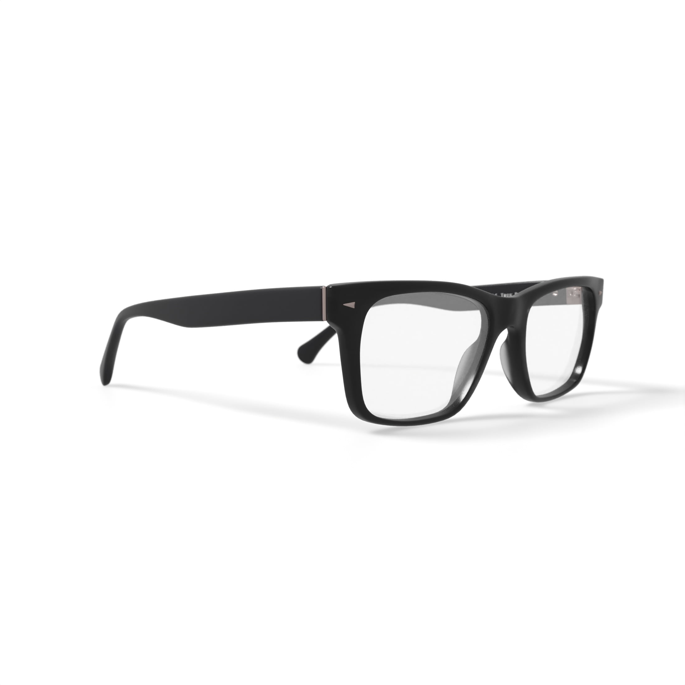 True Religion Men’s Rectangular Rx'able Eyeglasses, Black - Walmart.com